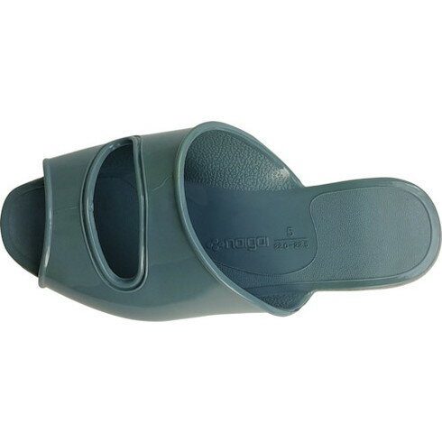 【商品スペック】特長●耐久性に優れ、履きやすいスタンダードサンダルです。用途●事務所・トイレ等に。仕様●サイズ(cm)：23.0〜23.5●サイズ：6号●色：青鼠仕様2材質／仕上●アッパー：PVC●底：ラバースポンジセット内容／付属品注意【...