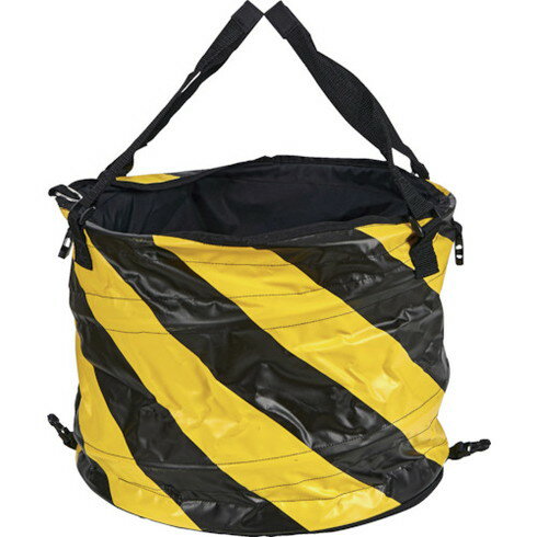 【商品スペック】特長●黄色と黒の縞模様が目を引くため、作業現場での注意喚起をすることができます。●使用時はバネの力で立ち上がります。●耐久性に優れています。●耐荷重9kgです。●底面には樹脂板が入っています。●持ち手が2ヶ所で、持ち運びに便...