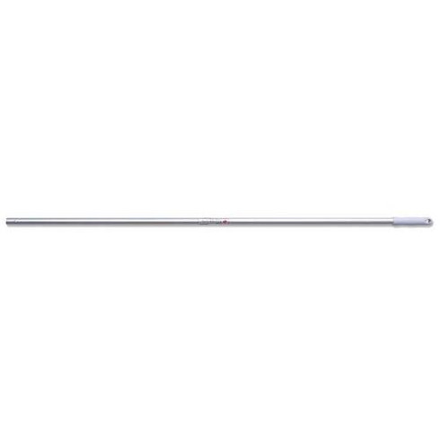 【商品スペック】特長●厚み1.5mmの丈夫なアルミ製ハンドルです。用途●清掃に。仕様●長さ(mm)：1280●外径(mm)：22仕様2●V字ピン内蔵アルミハンドル柄材質／仕上●アルミ、PP樹脂、POM樹脂セット内容／付属品注意●「ハンドル用...