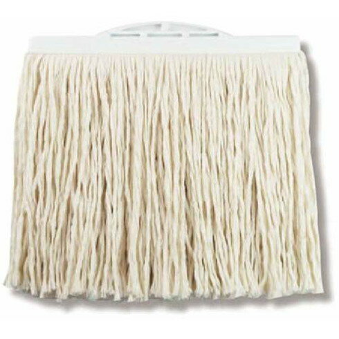【商品スペック】特長●清掃業界でシェア率ナンバーワンの業務用房型モップです。●糸を網目状に編み込むことで、耐久性が1.5倍に向上（※通常のヨリ糸と比較）しました。●糸同士が絡みにくい構造になっております。●綿はバージンコットンを使用していま...