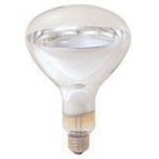 【商品スペック】特長●高純度のアルミを内面に蒸着した反射形赤外線電球。●小形で、耐熱性・耐衝撃性に優れています。用途●工業・家畜飼育仕様●口金：E26●定格寿命(h)：6000●全長(mm)：185●定格ランプ電力(W)：125●外径(mm...