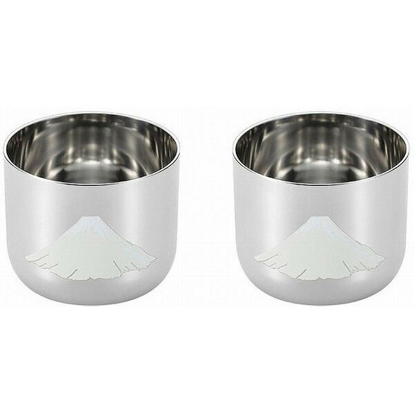 ■内容（サイズ等）約Φ56×46mm（約70g）×2個■容量約100ml■材質18-8ステンレス■表面加工ミラー仕上げ■生産国日本■その他冷たい飲み物を注ぐと絵柄の色が変化します。※柄はご使用とともに摩耗します【代引きについて】こちらの商品...