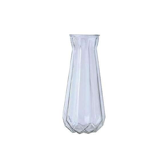 【商品説明】透明のフラワーベースは様々な場所に溶け込むので使い勝手抜群です。明るくおしゃれに演出してくれるアイテムです。生産国:中国素材・材質:ガラス商品サイズ:φ13×H29cm【代引きについて】こちらの商品は、代引きでの出荷は受け付けて...