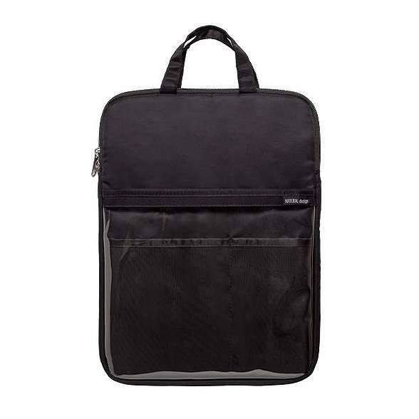 【商品説明】中が見えるクリアポケットとメッシュポケットで小物類をスッキリおしゃれに収納、持ち運びにも便利な機能的なタブレットポーチです。生産国:中国素材・材質:ナイロンポリエステル他商品サイズ:縦390×横250×幅35mm重量:166g仕...