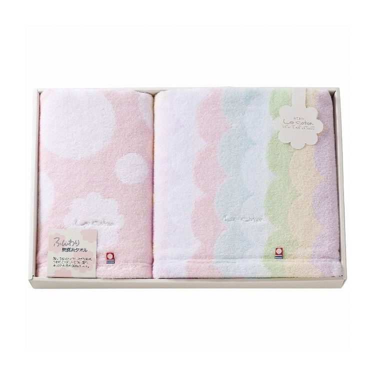 【商品特徴】撚りのほとんどない太めの無撚糸を通常の細さの糸とミックスして織り上げることにより、ふわふわもこもこ触感に仕上がっています。【製造者】apide【箱サイズ（cm）】43×28×5cm【現品サイズ・内容】60×120cmバスタオル1...