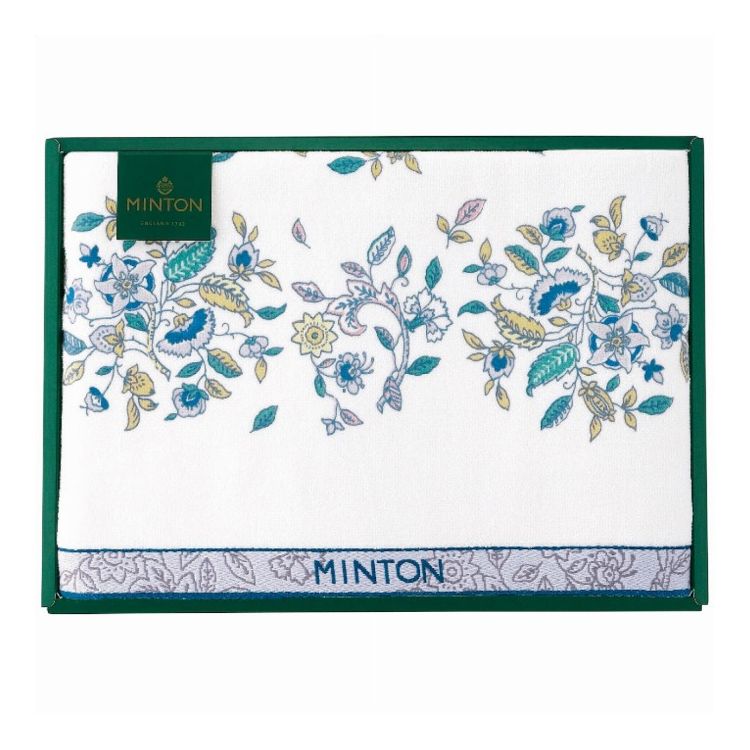 【商品詳細】1793年創業・英国ブランド「ミントン」各国の王室から愛されているイギリスの名窯ミントン。美しい色彩で描かれた華やかなタオルをお届けします。現品サイズ・内容:60×120cmバスタオル1枚・綿100％・［ベトナム製］製造国:ベト...