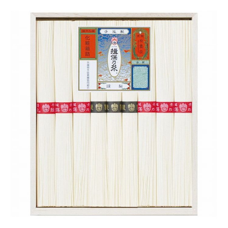 【商品詳細】赤い帯で長年親しまれてきた上級品と上質の原料の小麦粉を使用し、熟練の生産者によって製造された逸品の特級品。揖保乃糸の2つの麺の競演をお楽しみいただけます。原材料:小麦粉(国内製造)、食塩、食用植物油アレルゲン:小麦メーカー名:菅...