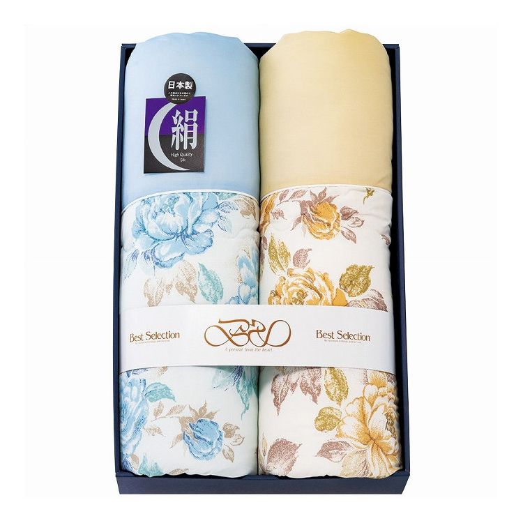 洗濯ネットに入れて家庭用洗濯機でジャブジャブ洗えて楽々お手入れができます。詰め物にシルク10％を配合した綿を使用した日本製の肌布団。【商品区分】雑貨【商品内容】140×190cm肌布団2枚・側地:ポリエステル65％・綿35％・詰めもの:ポリ...