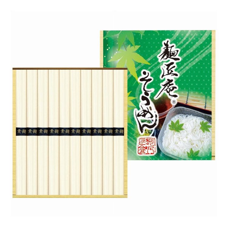 【商品説明】滑らかな喉越しにこだわった素麺です。5束ずつの個包装になっています。原材料表記小麦粉、食塩アレルギー小麦賞味期限製造日より常温約720日※別途パッケージに記載内容量そうめん50g×10束メーカー名明和【送料について】北海道、沖縄...