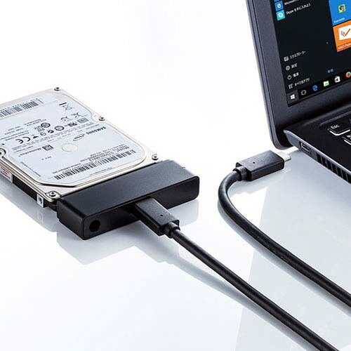 【商品特長】●内蔵型のSATAハードディスクをUSBに変換して接続できます。●SATA3(6Gbps)のHDDやSSDを最大10Gbpsでの高速転送が可能なUSB3.1Gen2に変換します。●USBケーブルはUSBType-Cコネクタ用とU...