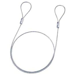 eセキュリティ長さ1.0m、太さ3.5mmワイヤー[特徴]●取り付け部品に接続するケーブルです。[仕様]■長さ:1.0m■太さ:3.5mm■材質:亜鉛(ビニールコーティング加工)※詳しくは、「e-Security組み合わせ対応表」をご覧下さい。→