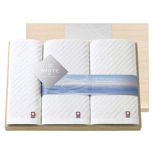 【商品特長】・これぞ、今治の白いタオル。瀬戸内の穏やかな海のようなやさしい織模様と、洗練された美しさが映える白・シンプルで美しいタオルだからこそ伝わる、今治の職人技と品質。純白なタオルに感謝の気持ちを込めた、上品で快適な贈り物です。快適な使...