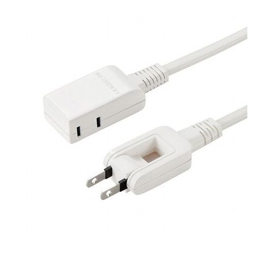 【商品特長】●プラグ先端部分が180度折り曲がる構造にした折りたたみ式スイングプラグを採用したタップです。●ケーブル長も短く、持ち運びに便利なモバイル用タップです。●出張や旅行などにも使用できるように、面ファスナーのケーブルタイを取り付けて...