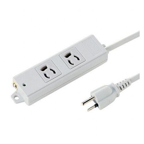 【商品特長】●3P抜け止め、VCTFコード仕様、3Pプラグ(絶縁キャップ付き)のタップです。●電源状態が確認できる通電ランプ付きです。●裏面にマグネットが付いているので、スチールのデスクなどに仮固定することができます。メンテナンスがしやすく...