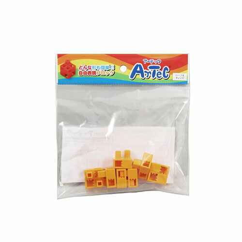 【商品説明】Artecブロック【商品詳細】商品サイズ(単位mm):ブロック ハーフB:W20×H20×D10mmセット内容:ブロック　ハーフB×8pcs重量(g):23g材質:ブロック:ABS包装サイズ:150x138x17mm【特長】Ar...