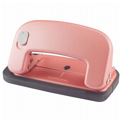 【商品説明】指紋汚れが目立ちにくい“さらさらボディー”の小型パンチ【商品詳細】●穴あけ枚数:12枚●ピンク●外寸:H62[ロック時H33mm]×W116×D63(mm)●質量:160g●穴径:6mm●穴奥行:12mm●穴間隔:80mm●1梱...