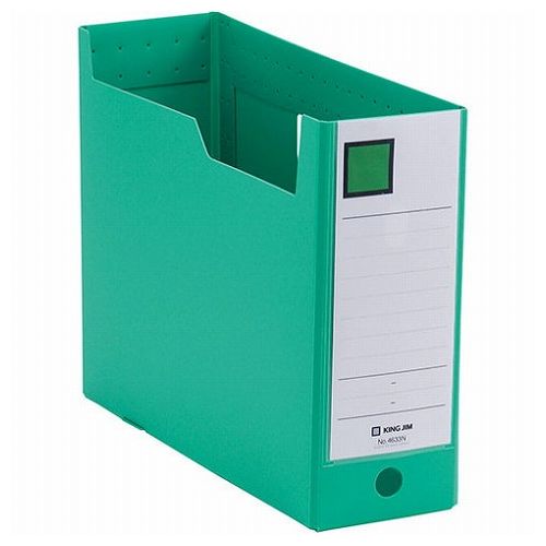 【商品説明】棚からの取り出しに便利な指掛け穴付き。【商品詳細】●カラー:緑●素材:樹脂●生産国:インドネシア【特長】事務用品、整理、整頓、オフィス用品【代引きについて】こちらの商品は、代引きでの出荷は受け付けておりません。【送料について】北...