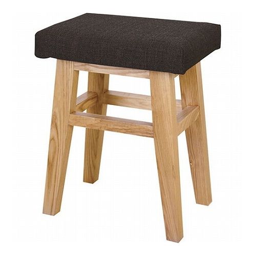 より良いくらしのために。東谷のLIGHT FURNITURE/バンビスツールサイズ:W36×D26×H45cm素材:天然木(アッシュ) ウレタン塗装 ポリエステル組立:完成品静的耐荷重:80kg原産地:中国サイズ：幅37×高さ48×奥行27...
