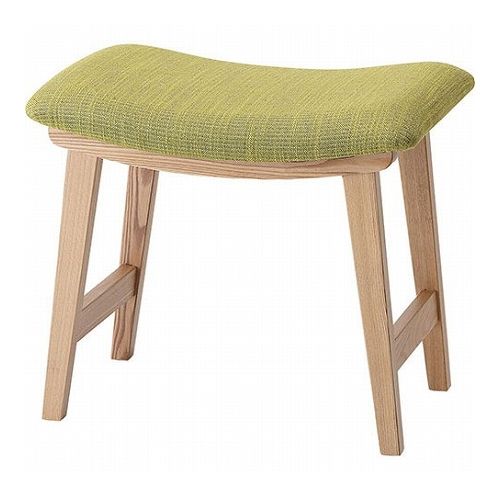 より良いくらしのために。東谷のLIGHT FURNITURE/トロペ スツールサイズ:W48×D33×H42cm素材:天然木(アッシュ) ウレタン塗装 積層合板 ポリエステル コットン組立:完成品静的耐荷重:80kg原産地:中国サイズ：幅4...