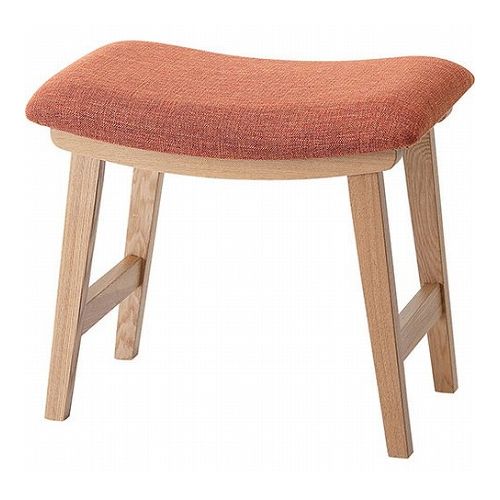 より良いくらしのために。東谷のLIGHT FURNITURE/トロペ スツールサイズ:W48×D33×H42cm素材:天然木(アッシュ) ウレタン塗装 積層合板 ポリエステル コットン組立:完成品静的耐荷重:80kg原産地:中国サイズ：幅4...