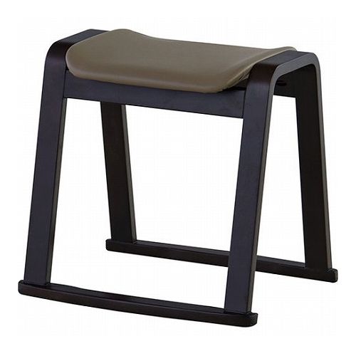 より良いくらしのために。東谷のLIGHT FURNITURE/法事スツールスタッキング可サイズ:W46×D41×H43cm素材:天然木(ラバーウッド) ウレタン塗装 合皮組立:完成品静的耐荷重:80kg原産地:ベトナムサイズ：幅47×高さ4...