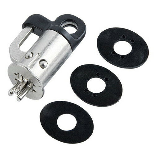 製品詳細ノートパソコンなどのセキュリティスロットに差し込む取り付け部品です。マウスなどのケーブルも通すことができ、ノートパソコンと同時に盗難を防止します。(W10×H4mmまで対応)付属の3種のスペーサーでぐらつきなく取付けできます。※ワイ...