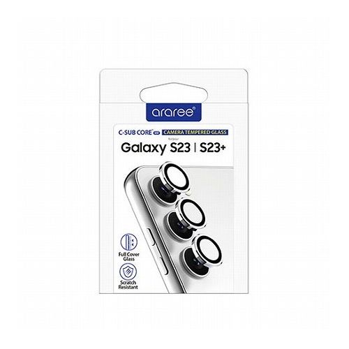 Galaxy S23のそれぞれのカメラレンズにかぶせて保護する、セパレート式強化ガラスフィルムです。端末との一体感が楽しめ、日常生活のあらゆる傷からも保護します。【商品説明】●それぞれのカメラレンズを丸ごと保護,完璧な一体感個々のカメラレン...