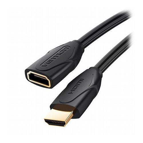HDMI 延長ケーブル 5M Black 4K対応【商品説明】・こちらの商品は、VENTION HDMI 延長ケーブルです。高速 HDMI 延長ケーブルを使用すると、テレビ、モニター、プロジェクター、その他のディスプレイから HDMI ポー...