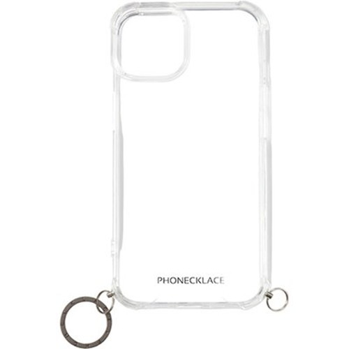 PHONECKLACE「ストラップ用リング付きクリアケース」はチャーム付きで、ストラップやキーチェーンなどの取り付けに適したiPhoneケースです。特長PHONECKLACE「ストラップ用リング付きクリアケース」はチャーム付きで、ストラップ...