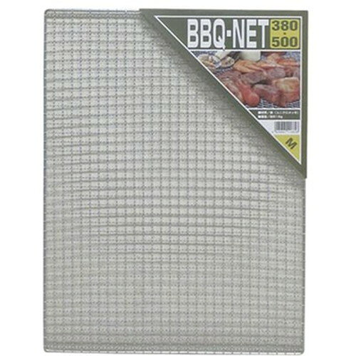 BBQ網M380×500特長BBQ網M380×500仕様380×500mm素材:鉄・ユニクロメッキ生産国:中国使用直後は熱くなっていますので取扱いにはご注意下さい。メーカー名：土井金属【代引きについて】こちらの商品は、代引きでの出荷は受け付...