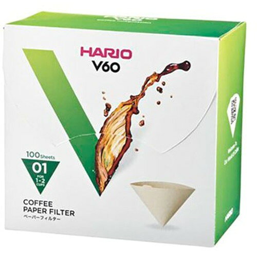 V60用ペーパーフィルターM1〜2杯用100枚入特長○V60透過ドリッパー01クリア、V60透過ドリッパー01セラミックW用ペーパーフィルター仕様個箱サイズ:123×71×118mm本体重量:100g素材:パルプ100%みさらし生産国:日本...