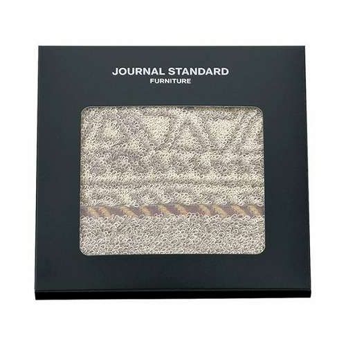 【商品詳細】時流をとらえたファッションのようなスタイルを提案するJOURNAL STANDARDのインテリアブランド。シンプルなミックス調をベースにアクセントとしてアフリカンネイティブ柄を織り上げました。再生繊維を使用した地球にも優しいエコ...