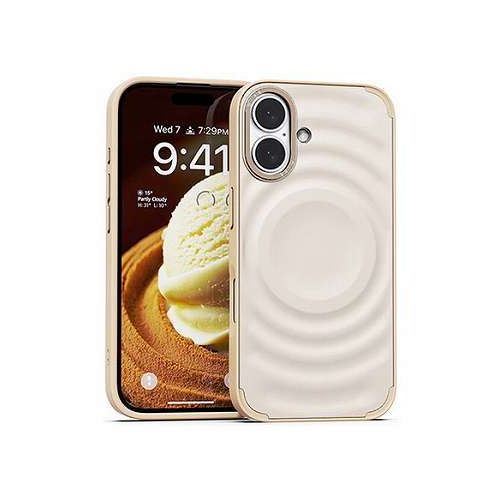 【商品詳細】●アイスクリームのような立体デザインスクープアイスの丸みと、とろける波紋を立体的に表現。遊び心を可愛らしさが光る、目を引くデザインです。●スタイリッシュなメタルアクセントカメラフレームにアルミニウム合金を使用し、上質な輝きと高級...