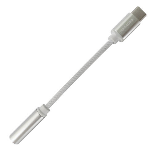 【商品概要】「NTYPECAD01」はUSB TYPE‐Cコネクタを3.5mmステレオジャックに変換するDAC搭載のオーディオ変換アダプタです。マイク付きイヤホンにも対応し、ケーブルは断線しにくいナイロンの編み込み仕様となり、コネクタ部の材...