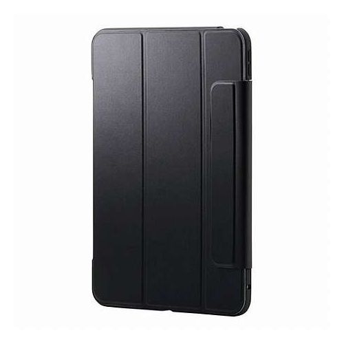 11インチiPad Pro(M4) フラップケース 薄型軽量 カラーエッジ 背面クリア ブラック■エッジ部分のカラーがアクセントとなるスタイリッシュなフラップケースです。弾力性のあるTPU素材を側面に使い、薄く、軽く、衝撃に強い設計を実現し...