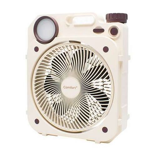 薄さわずか7.5cmの場所を選ばず使える充電式ファンです。DCモーターを搭載した静音設計。8,000mAh蓄電池内蔵、最大37時間の連続使用が可能。充電式なので停電時、アウトドアでも使用可能。非常用電源としてスマートフォンの充電などに使用で...