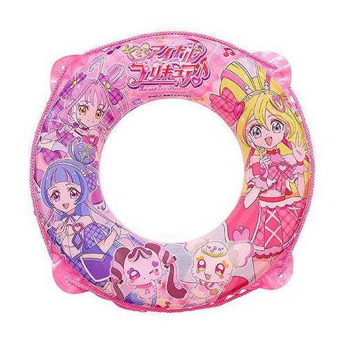 人気のプリキュアシリーズの浮輪です空気注入・排出がしやすいかんたん空気栓が採用、すばやく膨らませ、後片付けもラクチン●対象年齢:3歳以上●胸囲目安:56cmくらい●内周サイズ:約80〜85cm●素材:PVC(塩化ビニール樹脂)●保証期間:初...