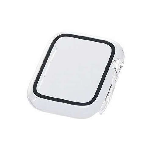 AppleWatch44mm用フルカバーケース/プレミアムガラス/高透明/クリア■画面の視認性に優れる高透明なガラスとポリカーボネート樹脂で、端末を傷や汚れから守るAppleWatch用フルカバーケースです。■ポリカーボネート素材とガラスの...
