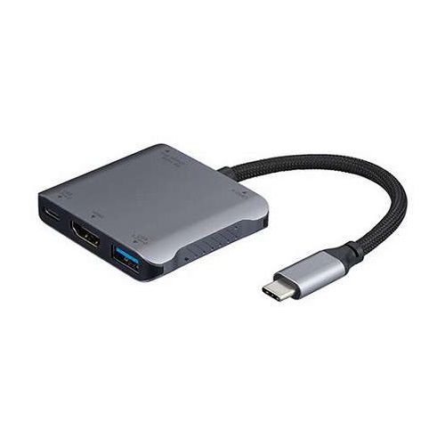 5つの機能が1つにまとまるパワーデリバリー・USBPD140W対応で、超急速充電可能・USB3.2Gen2対応で10Gbps超高速データ転送●本体寸法/重量:W58×D52×H10.6mm/約39g●ケーブル長:約12cm●対応機種:USB...