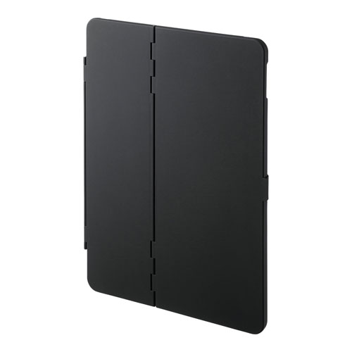 商品説明フラップの開閉でオン・オフが連動するスタンド機能付きiPadハードケースフラップの開閉でオン・オフが連動するハードケースです。耐衝撃性、耐熱性に優れたポリカーボネート製です。高級感があり、手触りのいいラバーコーティング加工を施してい...