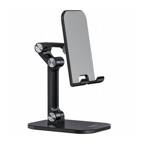 本製品は、4.7〜13インチのスマートフォンやタブレットに対応する、スタイリッシュな折りたたみ式デスクスタンドです。オンライン学習、ワークミーティング、映画やビデオの視聴、撮影台として快適にご活用いただけます。本製品のスマホホルダーとスタン...