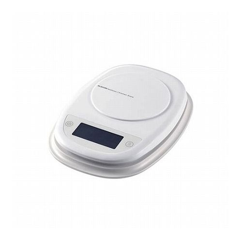 必要な機能をシンプルに備えたキッチンで使用しやすいコンパクトサイズのキッチンスケール。表示画面が見やすいバックライト機能も付いており、暗い場所でもしっかりと見えます。重量は0.3〜2,000gまでの計量を行うことが可能で、最小0.1g単位ま...