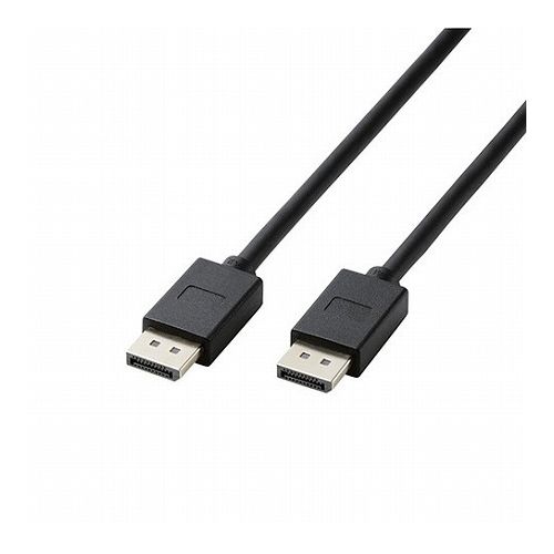 8K映像の出力ができる。ロック機構なしで抜きやすい、DisplayPort規格Ver1.4認証済みのDisplayPort(TM)ケーブル。●DisplayPort(TM)端子搭載のパソコンなどと、ディスプレイなどを接続し、映像信号と音声信...
