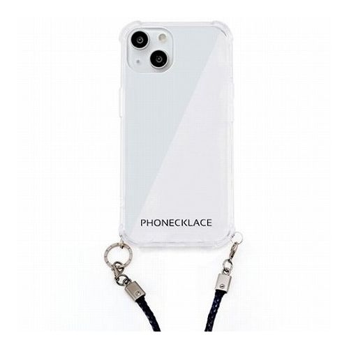 【商品特長】柔らかくてねじれのない8打ちロープストラップPHONECKLACE「ロープショルダーストラップ付きクリアケース」は、肩や首からiPhoneをかけることができるクロスボディケースです。●iPhoneをウェアラブルに付属のロングスト...