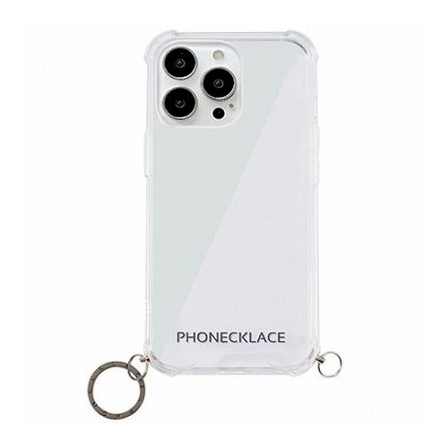 【商品特長】ストラップ用リング付きケースPHONECKLACE「ストラップ用リング付きクリアケース」はチャームが付きで、ストラップやキーチェーンなどの取り付けに適したiPhoneケースです。●ストラップ取り付け用リング付きケースにストラップ...