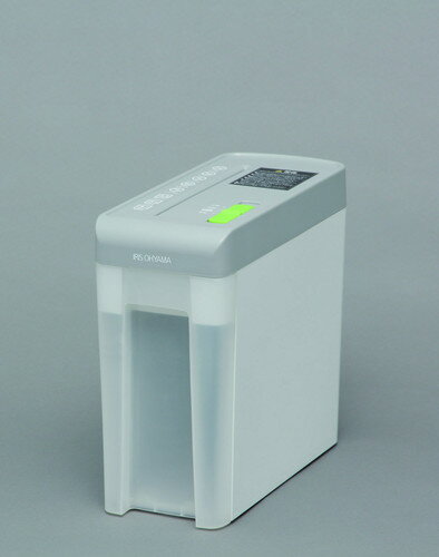 ●ゴミ箱は細断くずが見えやすいクリアボックス仕様です。●商品仕様・電源：AC100V(50/60Hz)・定格消費電力：140W・投入幅：紙投入部220mm・投入厚：紙投入部3.0mm・カッターまでの距離(投入厚から刃先まで)：31mm・定格...