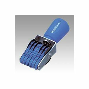 シャチハタ 欧文6連 3号 CF-63MJANコード：49740521721133.83cm×28.5cm×9.76cmこの印鑑はシャチハタ・既製品・回転ゴム印(欧文6連)・3号・明朝体・商品番号：17211・CF・63Mでございます。【送...