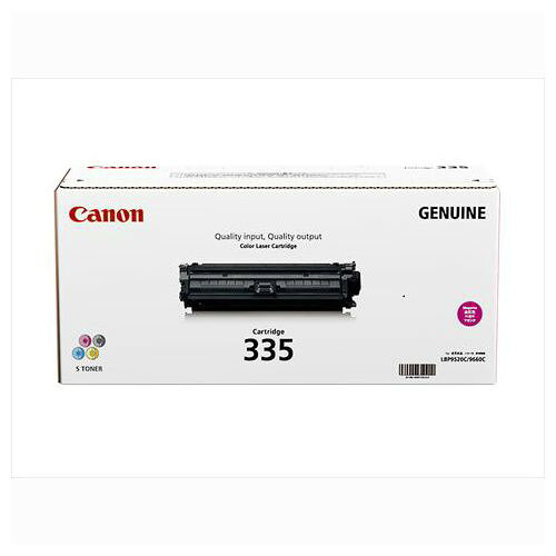 キヤノン トナーカートリッジ CRG-335MAGJANコード4960999989136カラーレーザープリンター用トナーカートリッジです。商品コード：8671B001。型番：CRG−335MAG。◆インク色：マゼンタ◆目安印刷可能ページ数：...