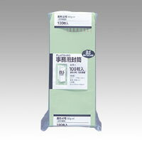長4。横90×縦205mm。〒枠付。紙厚:80g/m2。100枚入り。90x205mm 長形4号 カラー封筒まとめ買いに便利なお徳用パック。【対応サイズ】B5横4つ折り用【枚数】100枚【仕様】センター貼・郵便枠有り 【紙厚】80g/【送料...