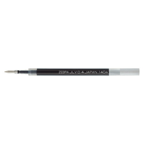 ゼブラボールペン替芯JLV−0．4芯赤JANコード：4901681177035品番：RJLV4-R新開発ドライジェルインク。新成分配合で速乾性を高め、かいてすぐ触れても手や紙が汚れない！●インク色/赤●ボール径/0.4mm●インク仕様/水性...